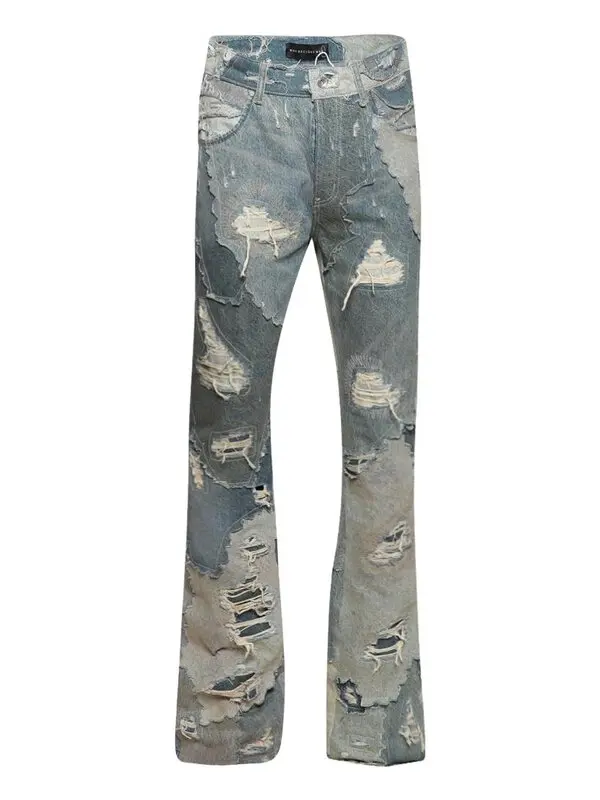 WHO DECIDES WAR BY EV BRAVADO Unearthed Denim - Blue