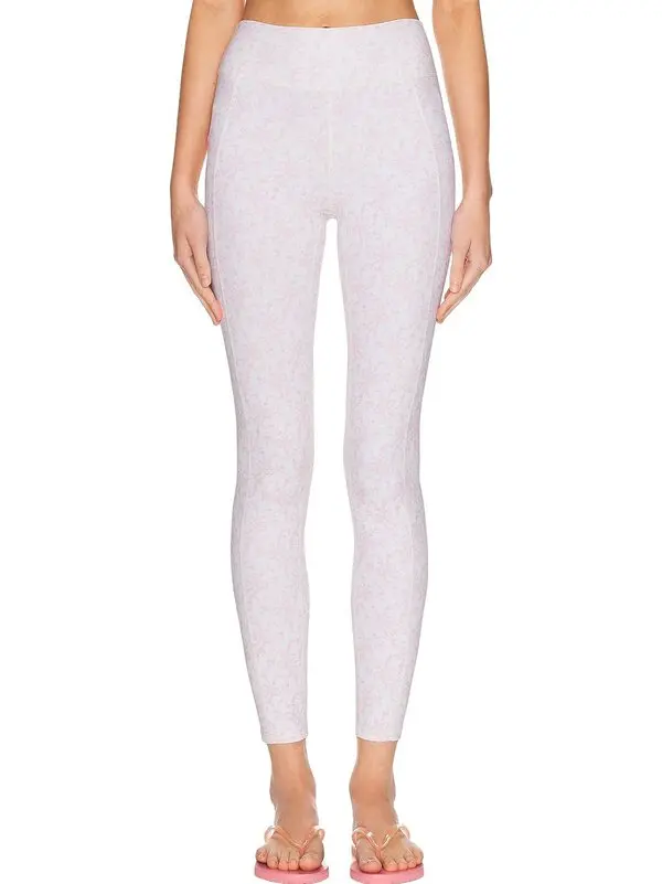 LoveShackFancy Kimi Legging In White - Chantilly