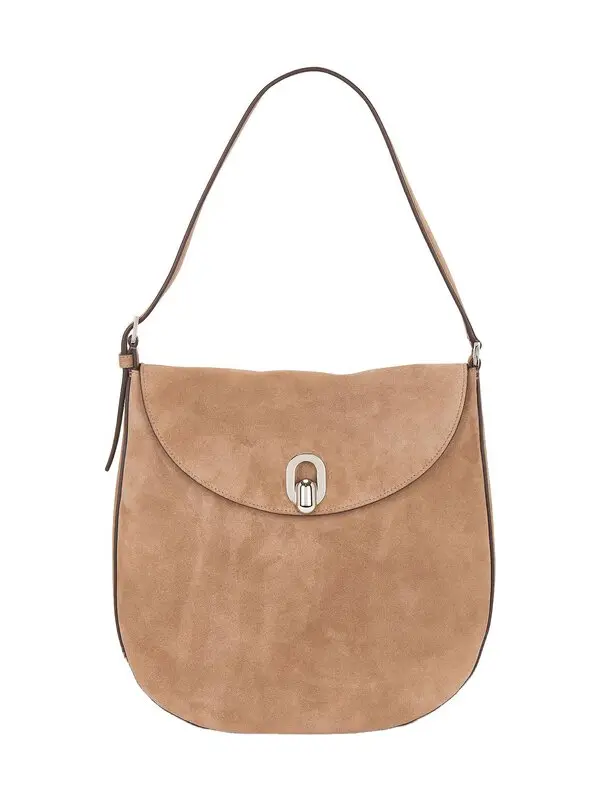 Savette Large Tondo Hobo Bag - Taupe