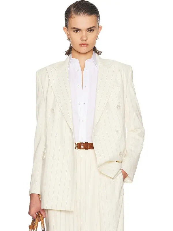 Ralph Lauren Ramona Blazer - Cream & Icon Navy