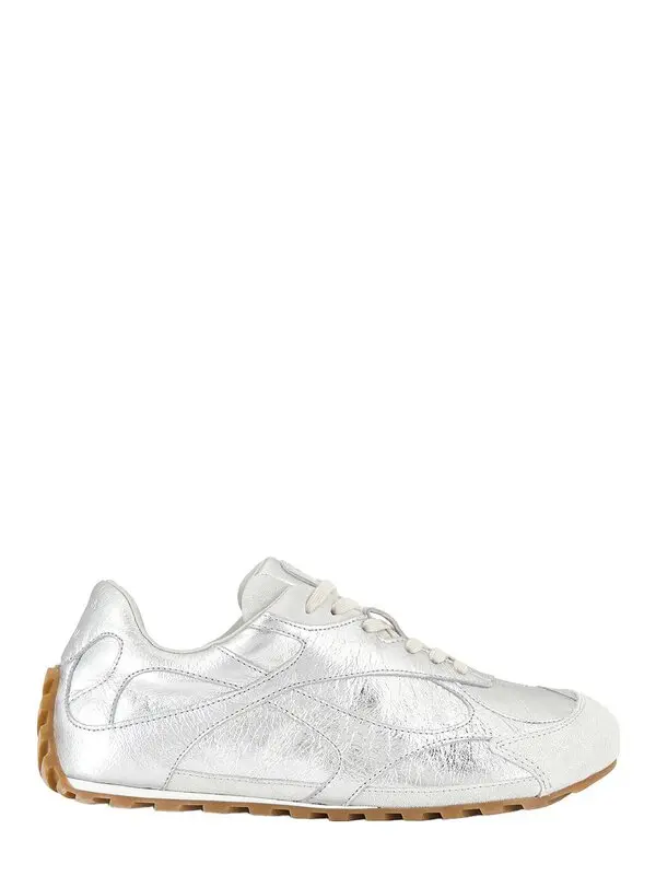 Bottega Veneta Orbit Sneaker - Silver & Optical