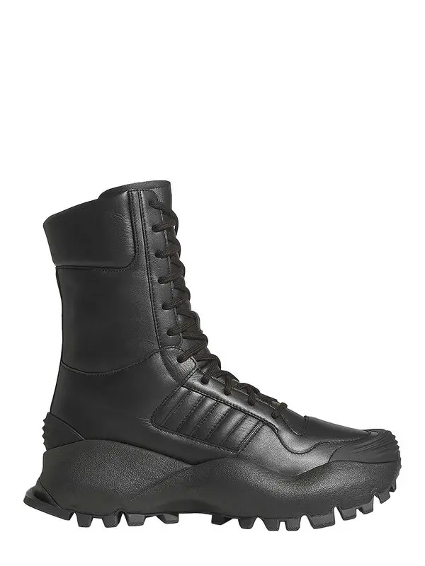 Adidas X Willy Chavarria Forum Leather Mid Boots - Black