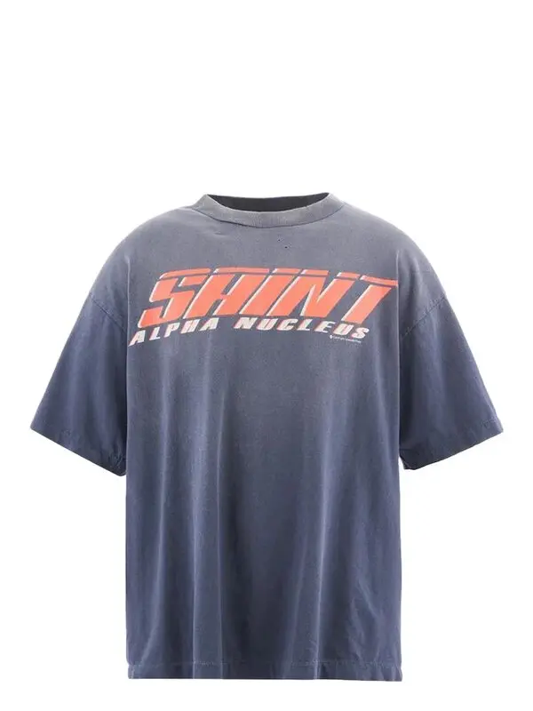 SAINT MXXXXXX Saint Alpha Tee Navy - Blue