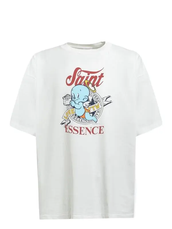 SAINT MXXXXXX Baby Michael Tee - White