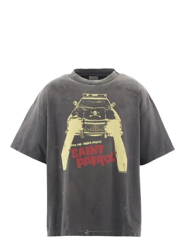 SAINT MXXXXXX Saint Patrol Tee - Black