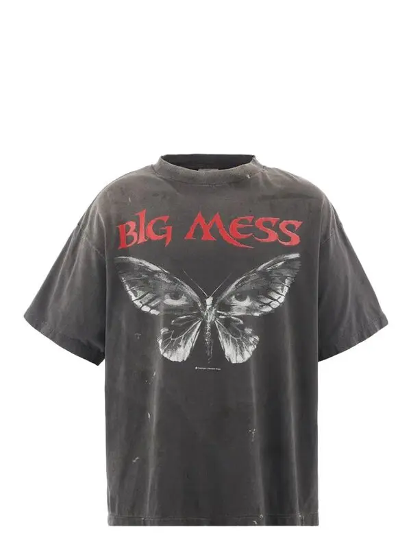 SAINT MXXXXXX Big Mess Tee - Black