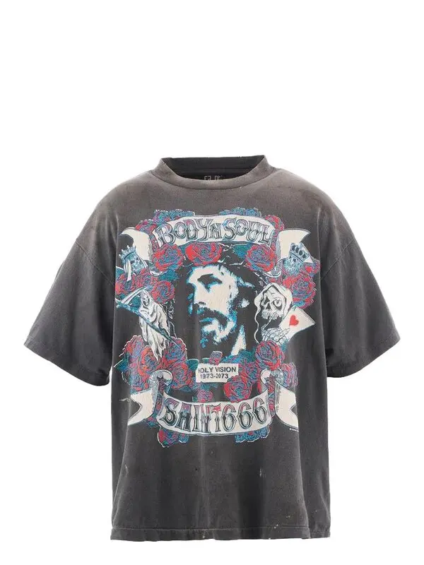 SAINT MXXXXXX Soul Tee - Black