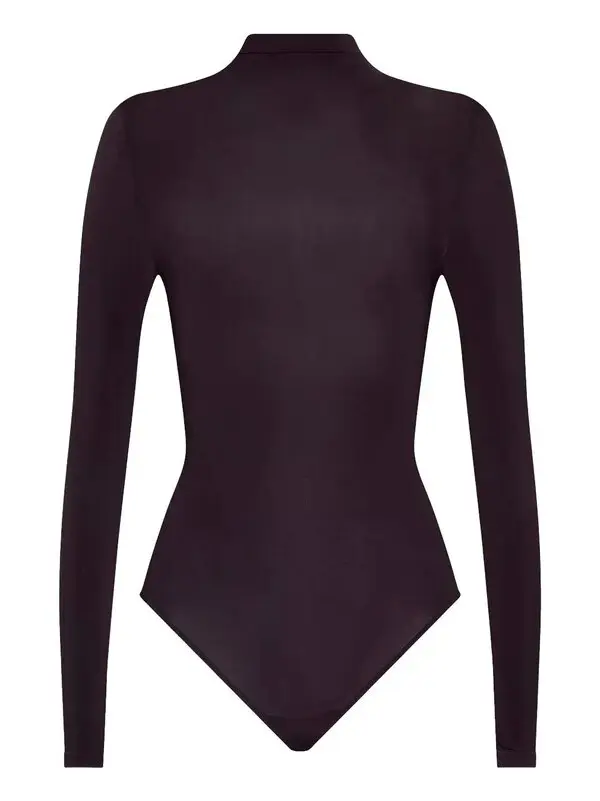 Wolford Buenos Aires High-neck Bodysuit - Purple