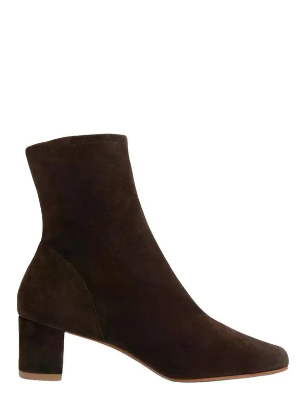By Far Sofia Ristretto Ankle Boots - Brown