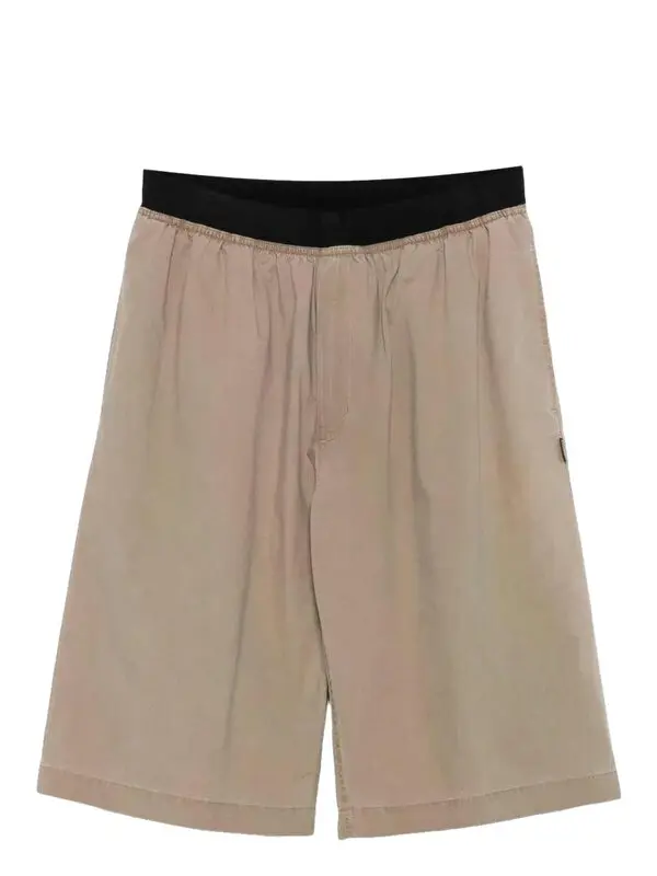 MAISON MARGIELA Elasticated Waistband Shorts - Neutrals