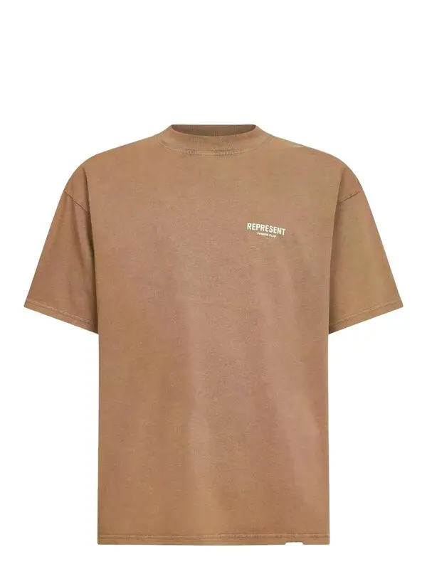 REPRESENT Logo T-shirt - Brown