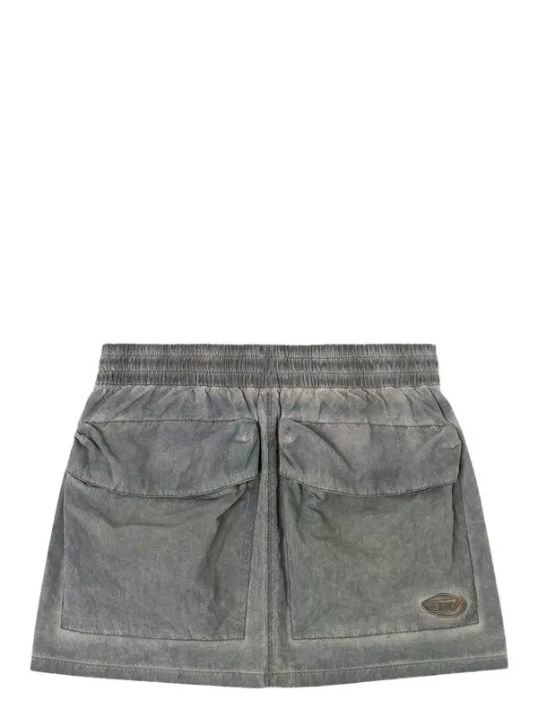 DIESEL® O-cean-s1 Mini Skirt - Grey