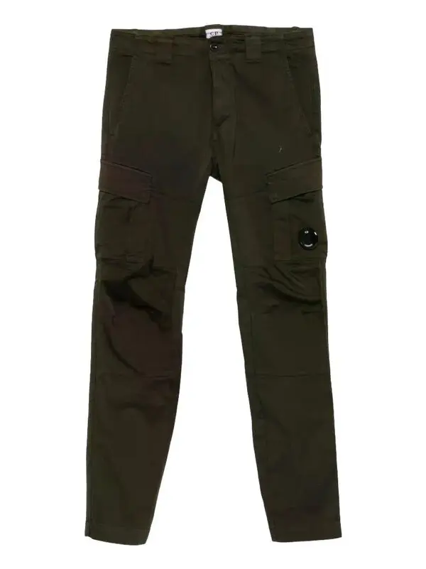 C.P. COMPANY Cargo Pocket Trousers - Green