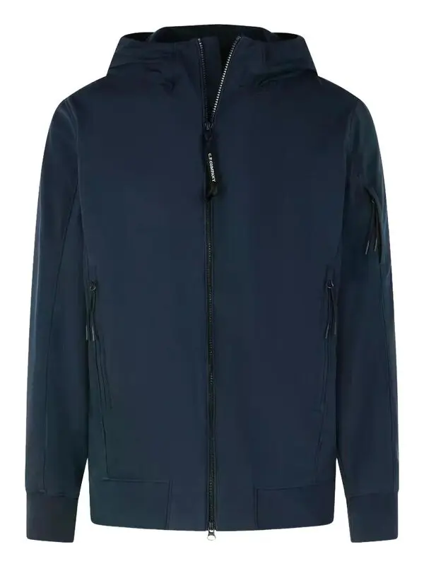 C.P. COMPANY Drawstring Hooded Jacket - Blue