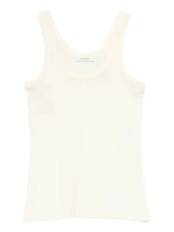 LEMAIRE Rib Tank Top - Neutrals