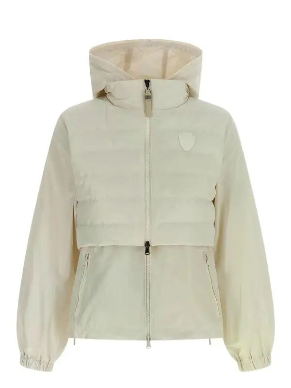 Brunello Cucinelli Hooded Quilted Jacket - Neutrals