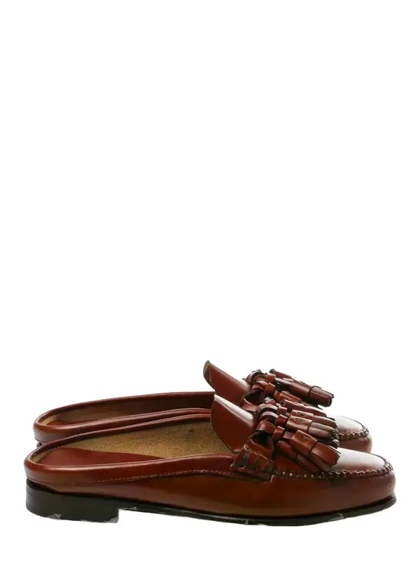Hereu Tassel Mules - Brown