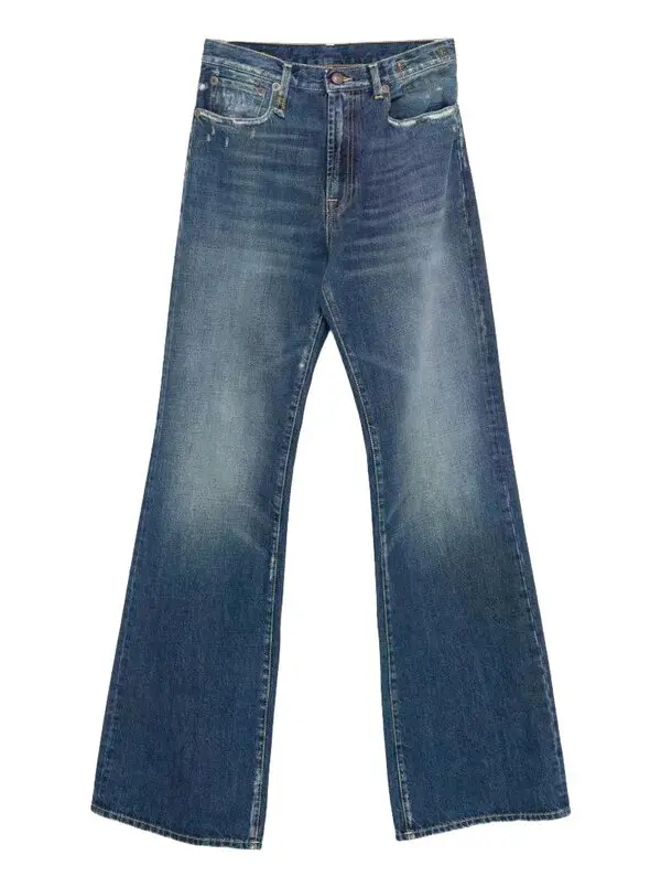 R13 Janes Straight Jeans - Blue