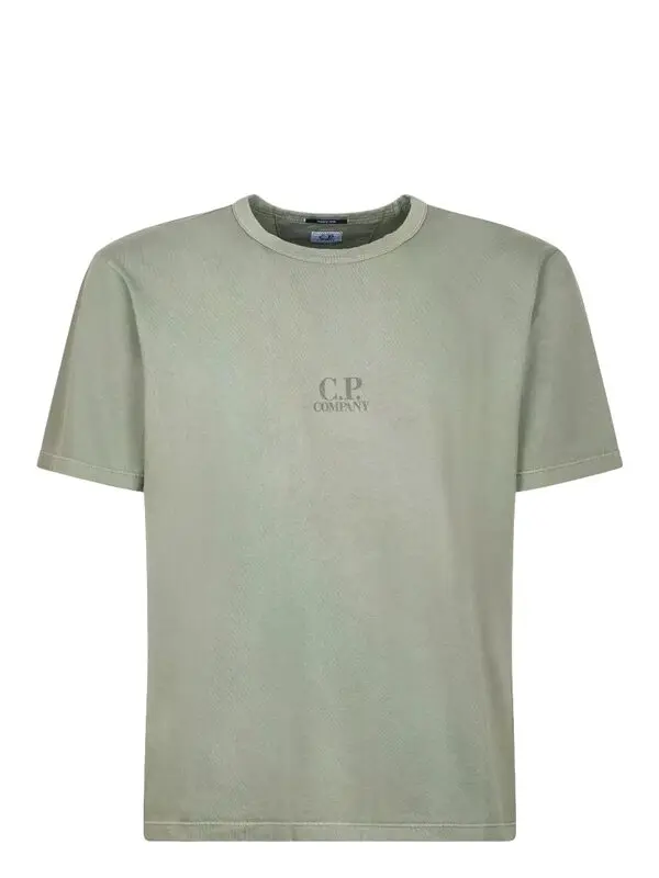 C.P. COMPANY Logo T-shirt - Green