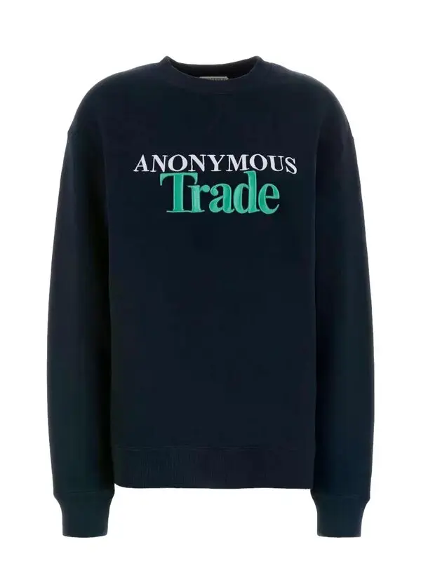 JW Anderson Anonymous Trade Sweatshirt - Blue
