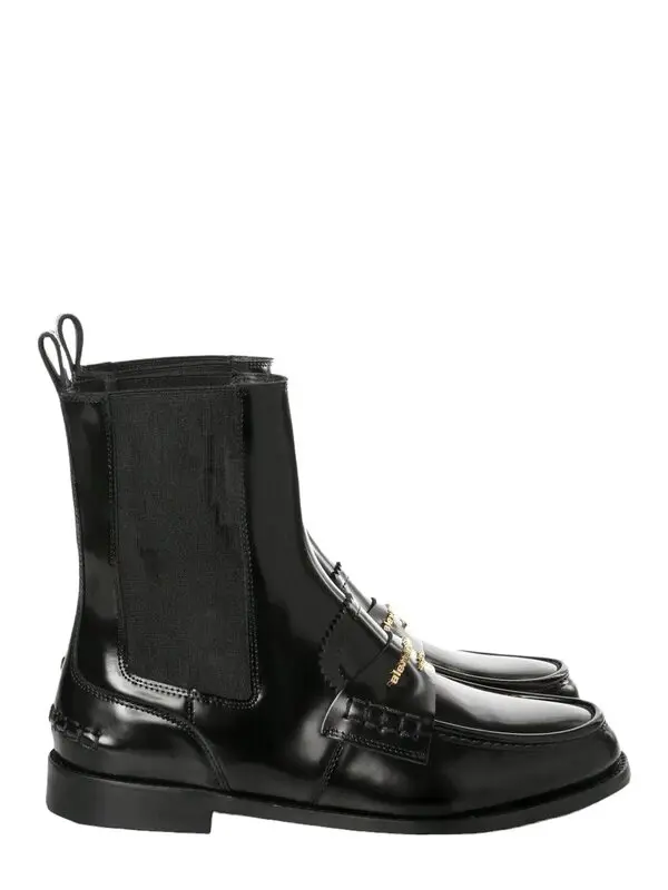 Alexander Wang Chain-embellished Boots - Black