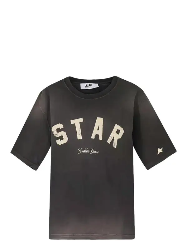 GOLDEN GOOSE Star-graphic T-shirt - Grey
