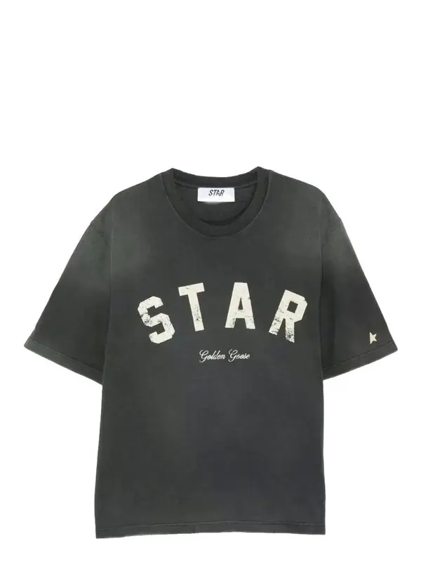 GOLDEN GOOSE Star" Graphic T-shirt - Grey