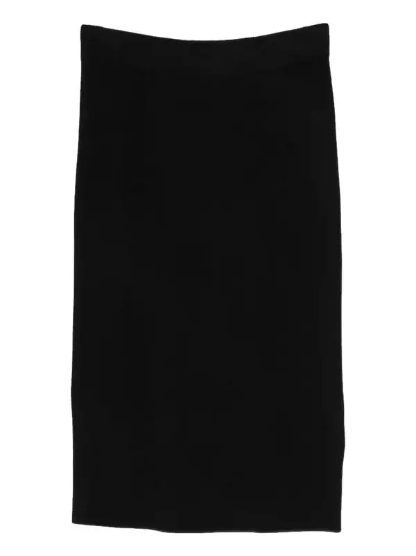Marc O'polo Fitted Midi Skirt - Black