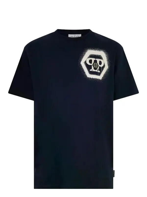 Philipp Plein Round-neck T-shirt - Blue