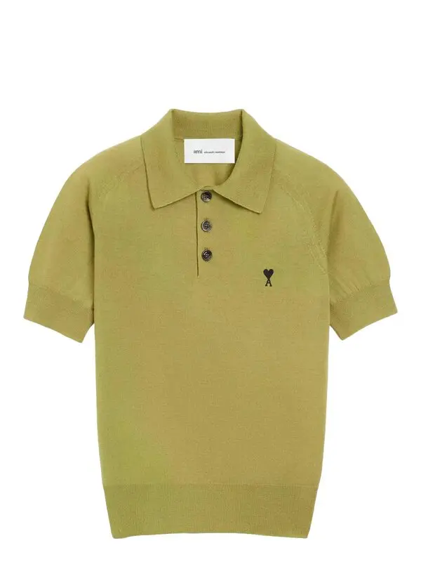Ami De Coeur Polo Top - Green