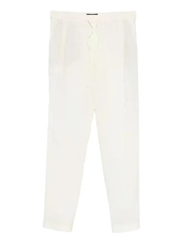 Fabiana Filippi Drawstring-waist Trousers - Neutrals