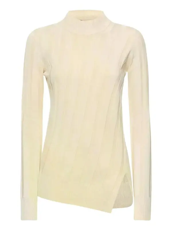 Stella McCartney High-neck Long-sleeve Sweater - Neutrals