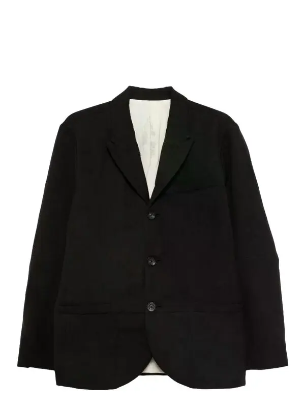 LOÏS DIONISIO Button-up Blazer - Black