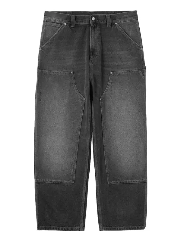 Carhartt Work In Progress Og Double Knee Jeans - Grey