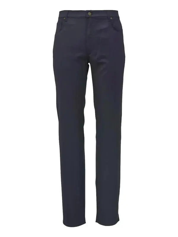 MAURIZIO BALDASSARI Check Trousers - Blue