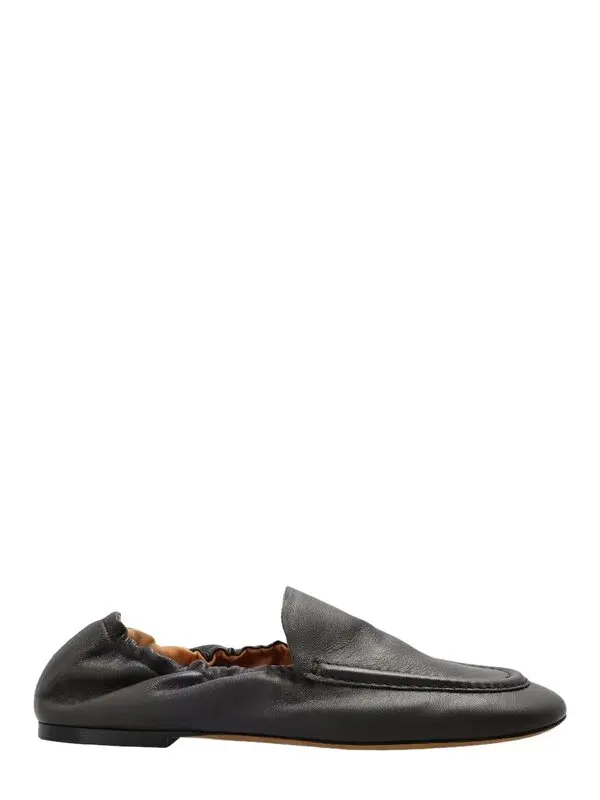 ODISSI Leather Loafers - Brown