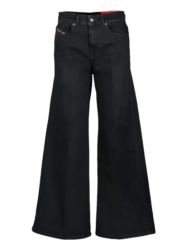 DIESEL® Wide-leg Jeans - Black