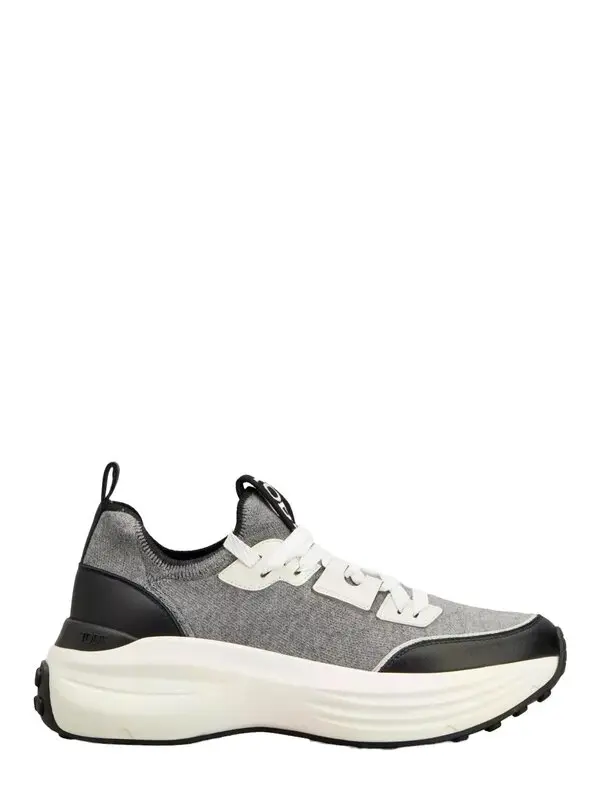TOD'S Logo Detail Sneakers - Grey