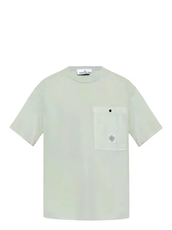 Stone Island Patch-pocket T-shirt - Green