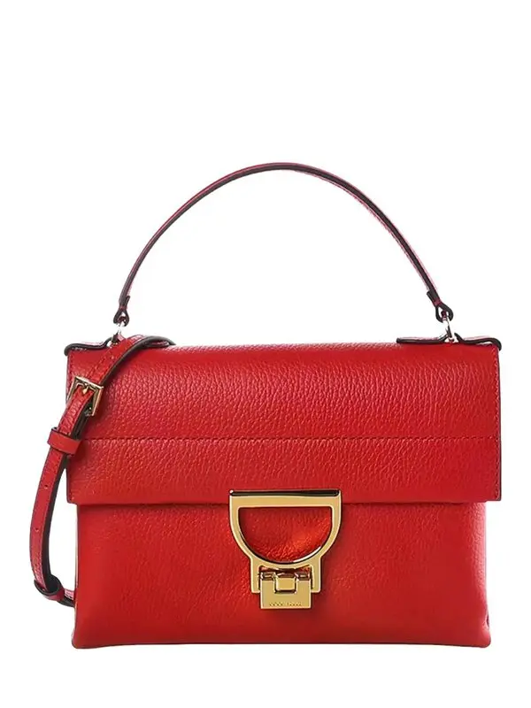 COCCINELLE Arlettis D-ring Tote Bag - Red