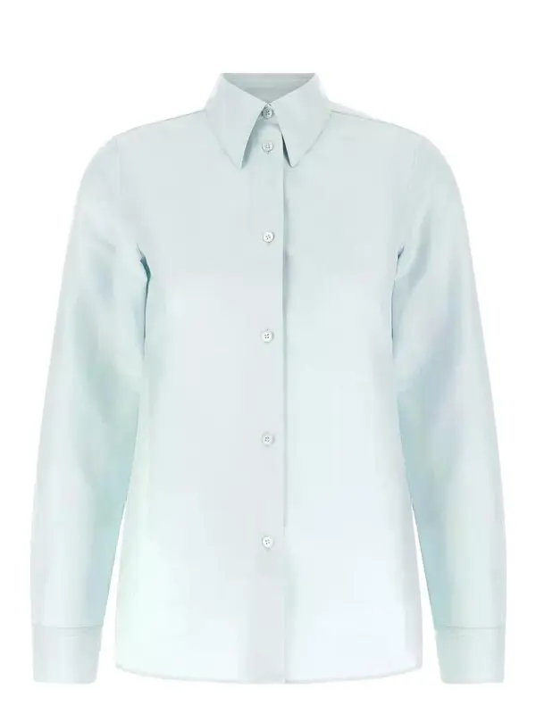 JIL SANDER Pointed Collar Shirt - Blue
