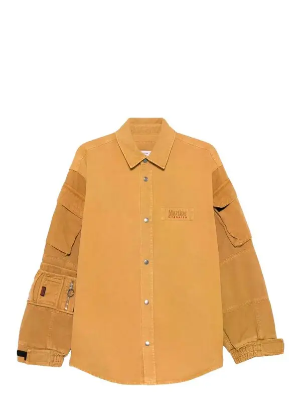 Martine Rose Utility Sleeve Shirt - Brown
