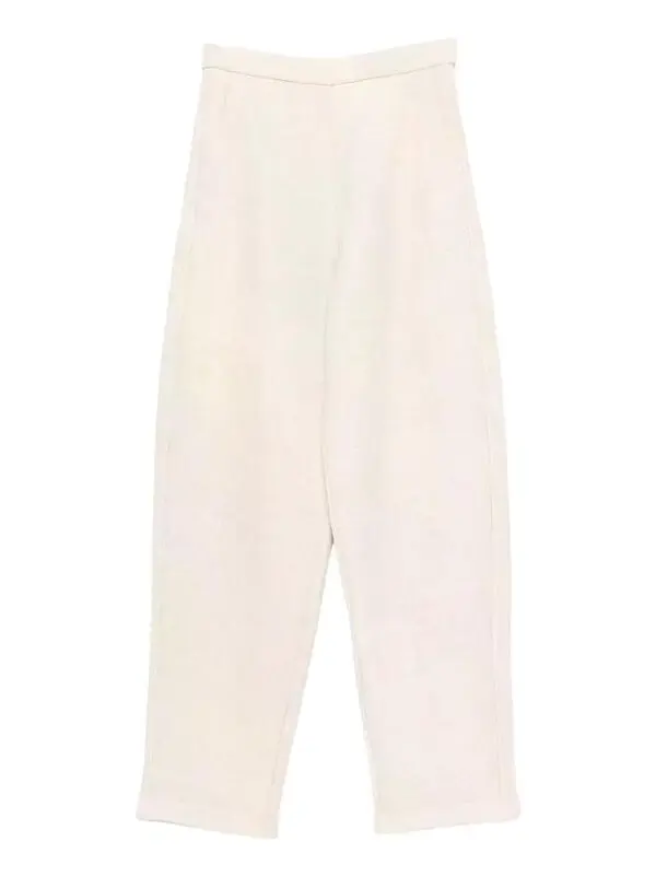 Max Mara Textured Trousers - Neutrals