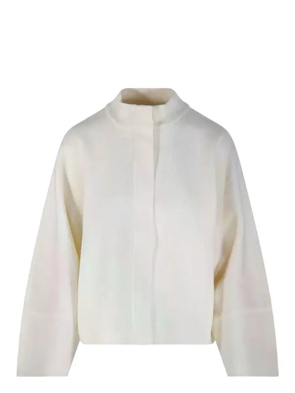 Max Mara High-neck Cropped Sweater - Neutrals