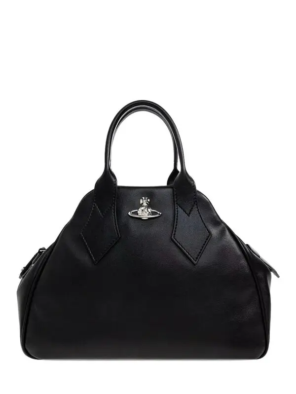 VIVIENNE WESTWOOD Medium Yasmine Tote - Black