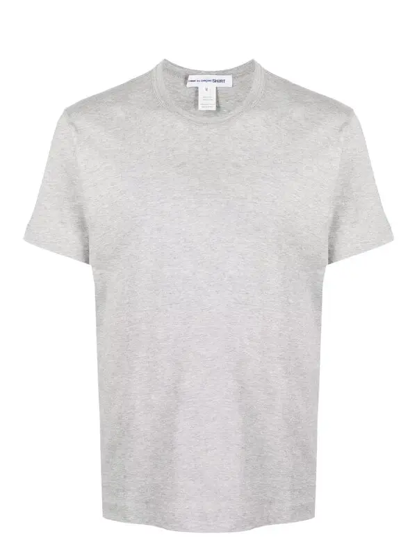Comme Des Garçons Crewneck Cotton T-shirt - Grey