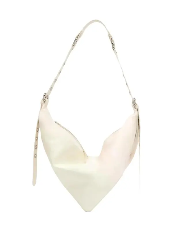 By Far Leather Cross Body Bag - Neutrals