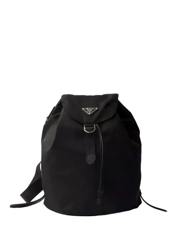 Prada Re-nylon Backpack - Black