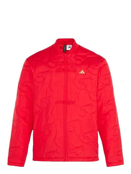 Adidas Cny Modern Padded Chinese Style Jacket - Better Scarelet Red