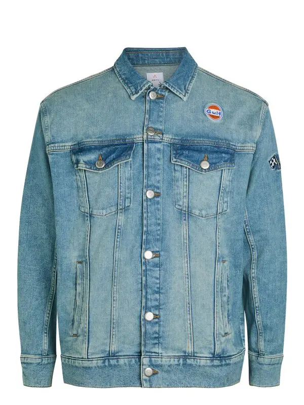AN-Y1 Panelled Stretch Jacket - Denim